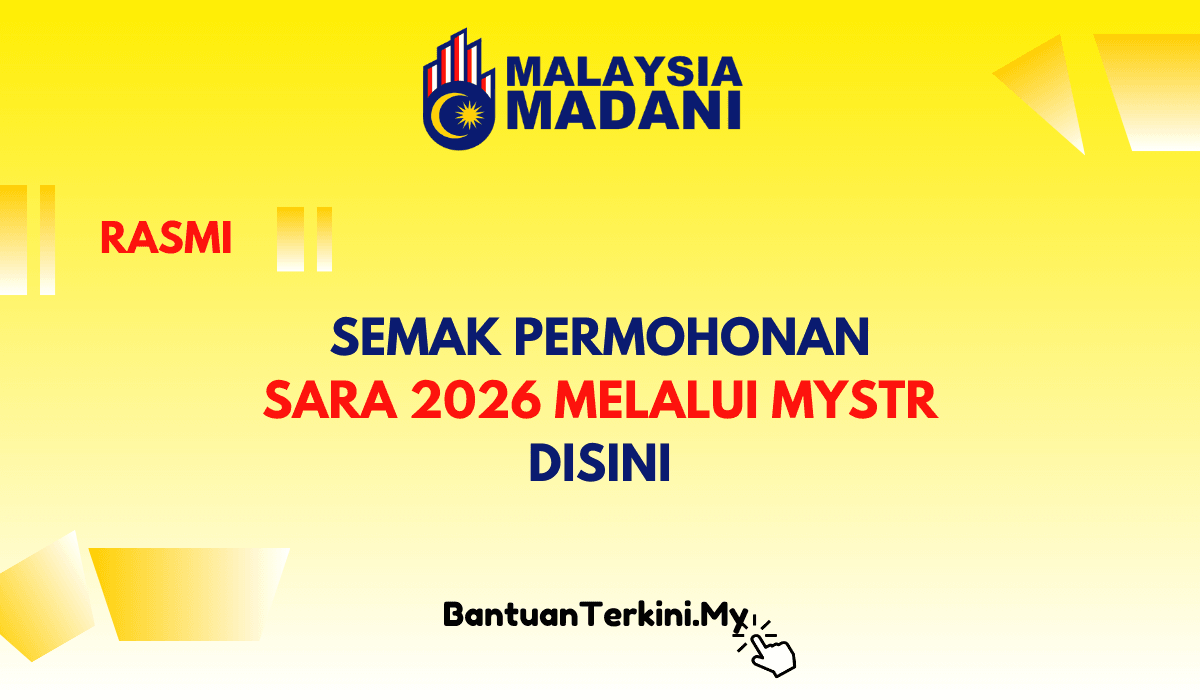 SARA 2026: Cara Semak Status, Kelayakan & Jumlah Bantuan (Sumbangan ...